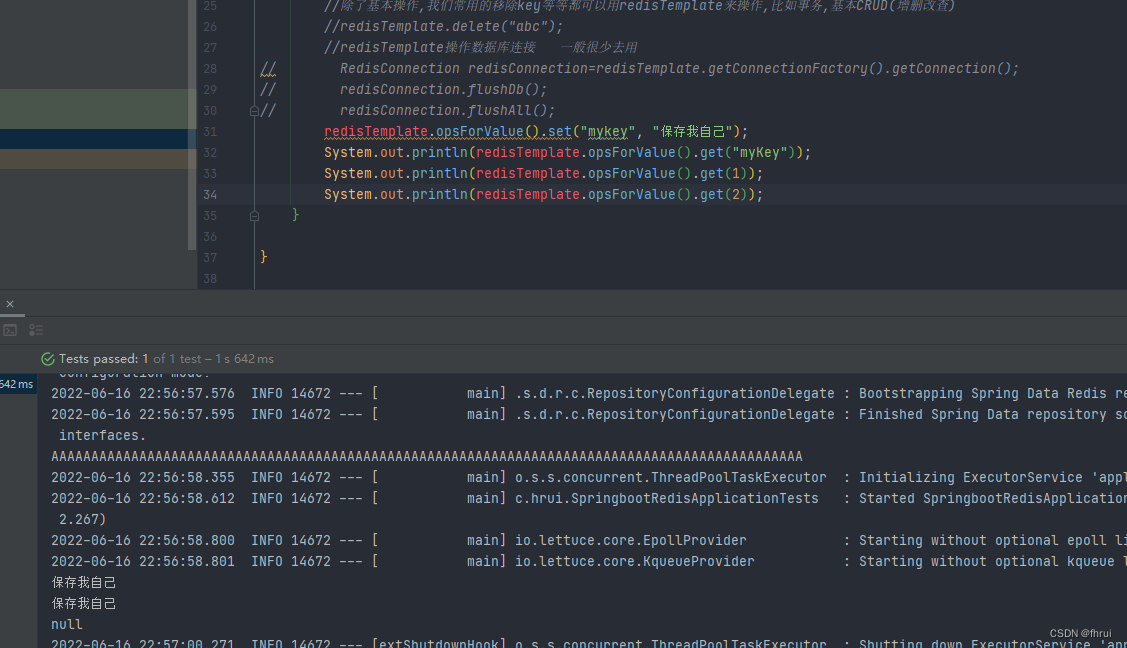 SpringBoot整合Redis_spring boot 3.1.2用哪个版本的redisson-CSDN博客