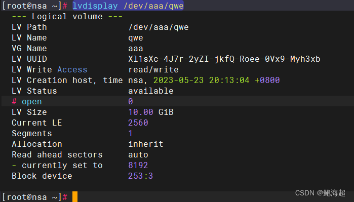 Linux：LVM动态磁盘管理_linux lvm-CSDN博客