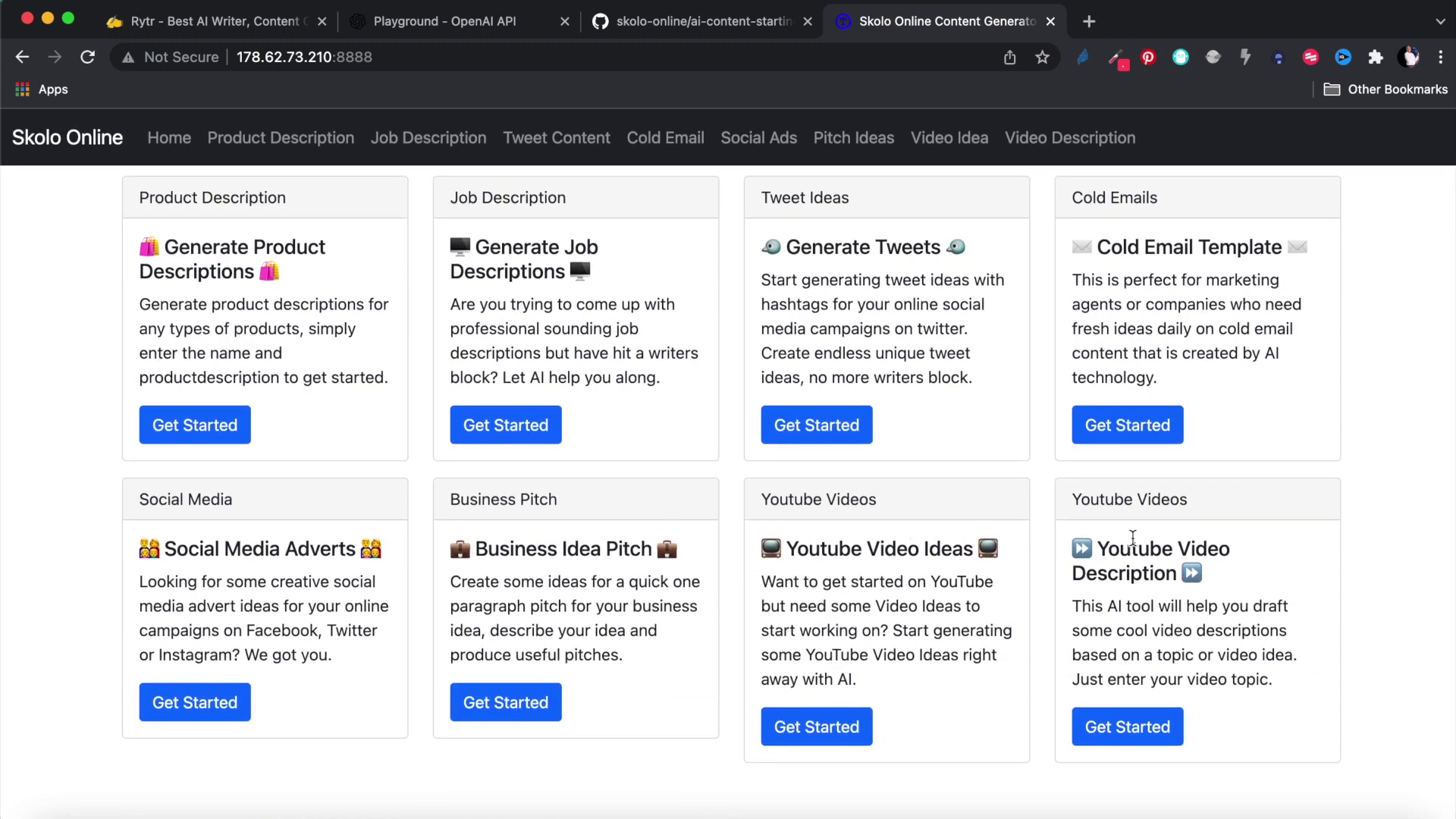 【GPT，Flask】用Python Flask结合OpenAI的GPT API构建一个可自主搭建的内容生成应用网站_python 怎么生成 ...