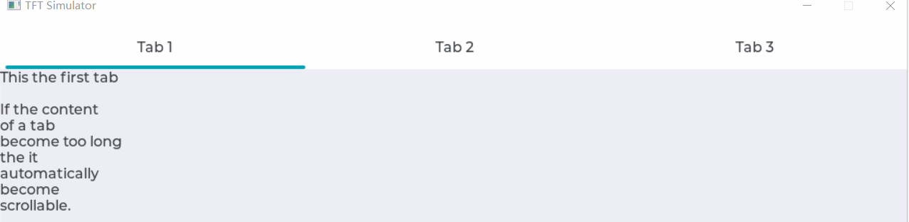 嵌入式GUI LVGL『Tableview选项卡控件』介绍_lvgl tableview扁片化-CSDN博客