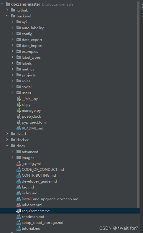 Windows配置doccano标注工具_doccano windows-CSDN博客