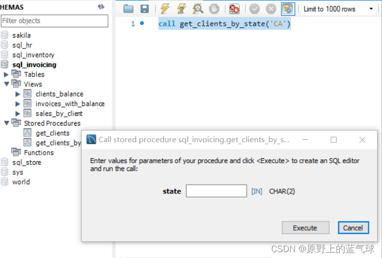 【MySQL】PROCEDURE和FUNCTION_mysql数据库function-CSDN博客