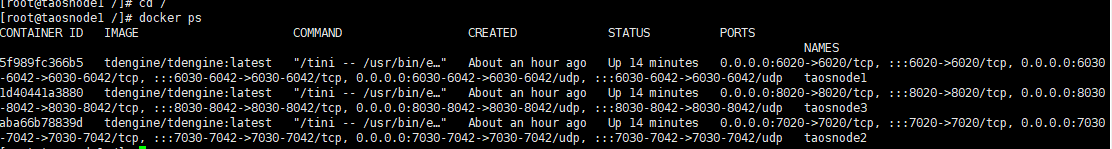 Docker Compose搭建TDengine集群_tdengine docker-compose-CSDN博客