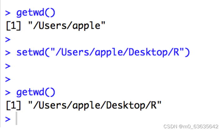 R语言学习笔记（一）:创建工作目录、查看目录下文件_r语言工作目录设置及查看-CSDN博客