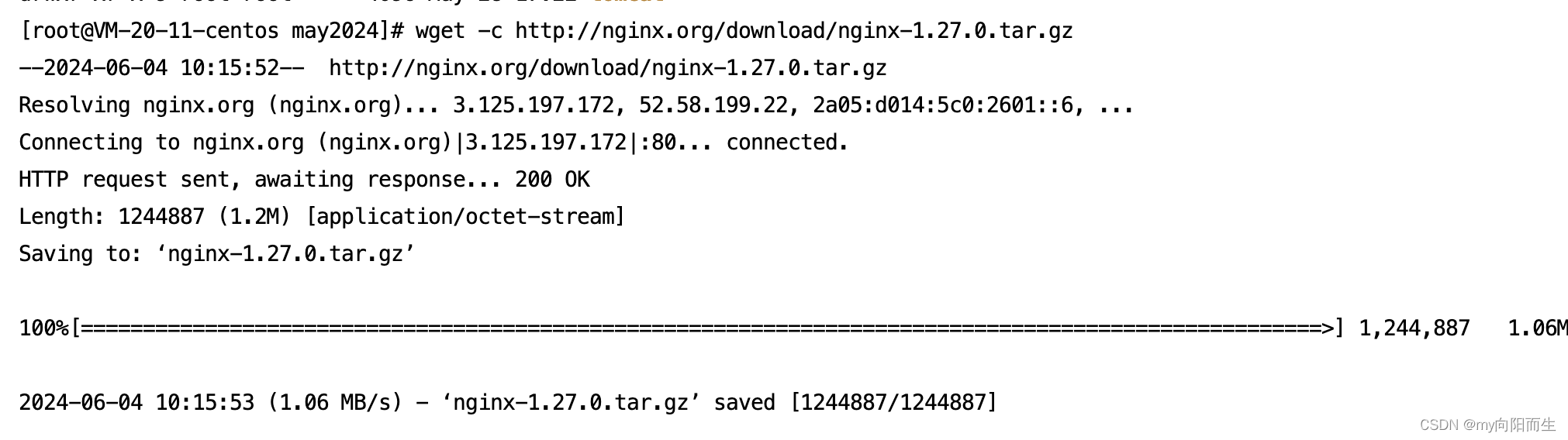 linux安装Nginx_linux安装nginx1.27-CSDN博客