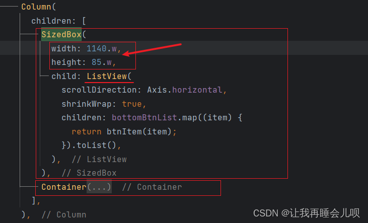 flutter ListView在TabBar在Column在SingleChildScrollView_a renderbox object must have an explicit ...