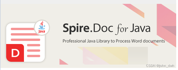 Spire.Doc for Java 10.12.2 新版-CSDN博客