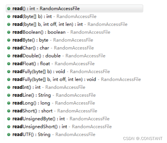 RandomAccessFile_randomaccessfile.read-CSDN博客