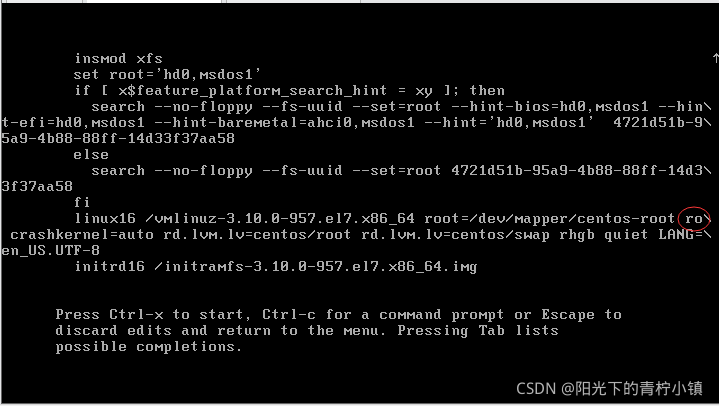 centos7 登录提示module is unknown及忘记root密码的处理方法_centos7 passwd: module is unknown-CSDN博客