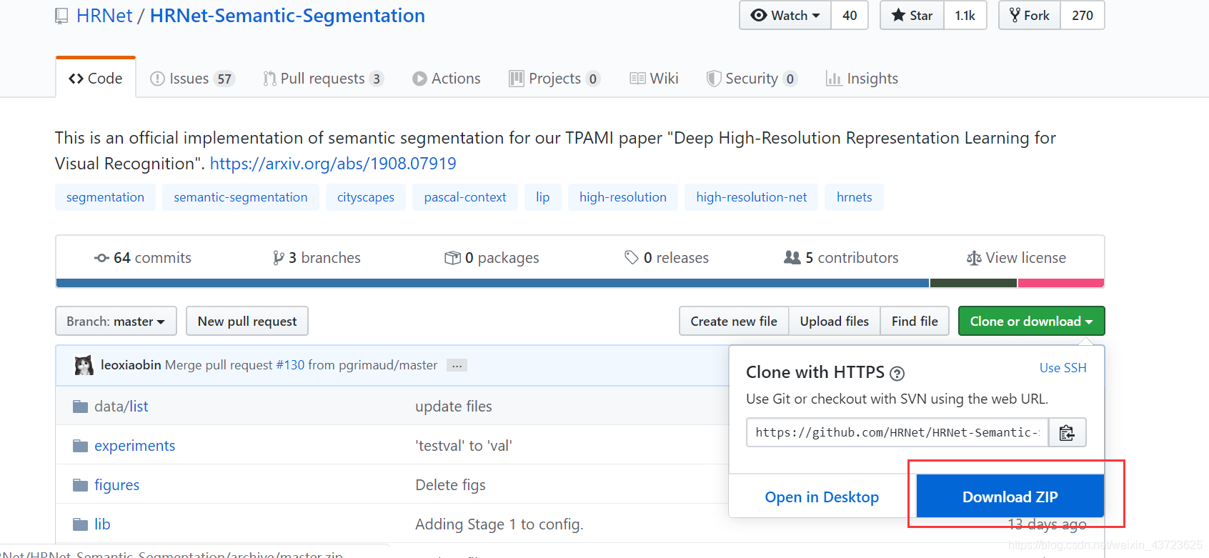 项目实战：HRNet-Semantic-Segmentation-CSDN博客