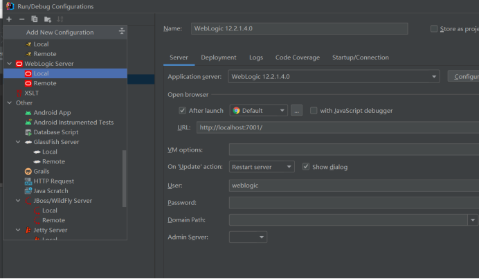 idea远程调试_idea配置weblogic-CSDN博客