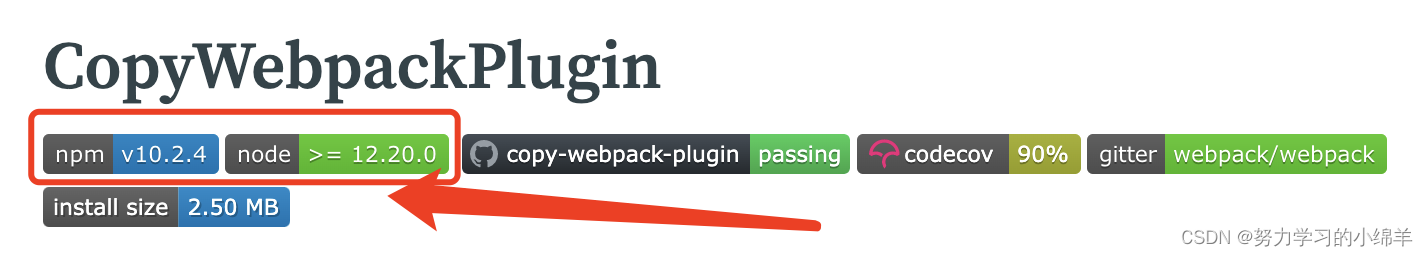 copy-webpack-plugin HookWebpackError: Not supported-CSDN博客
