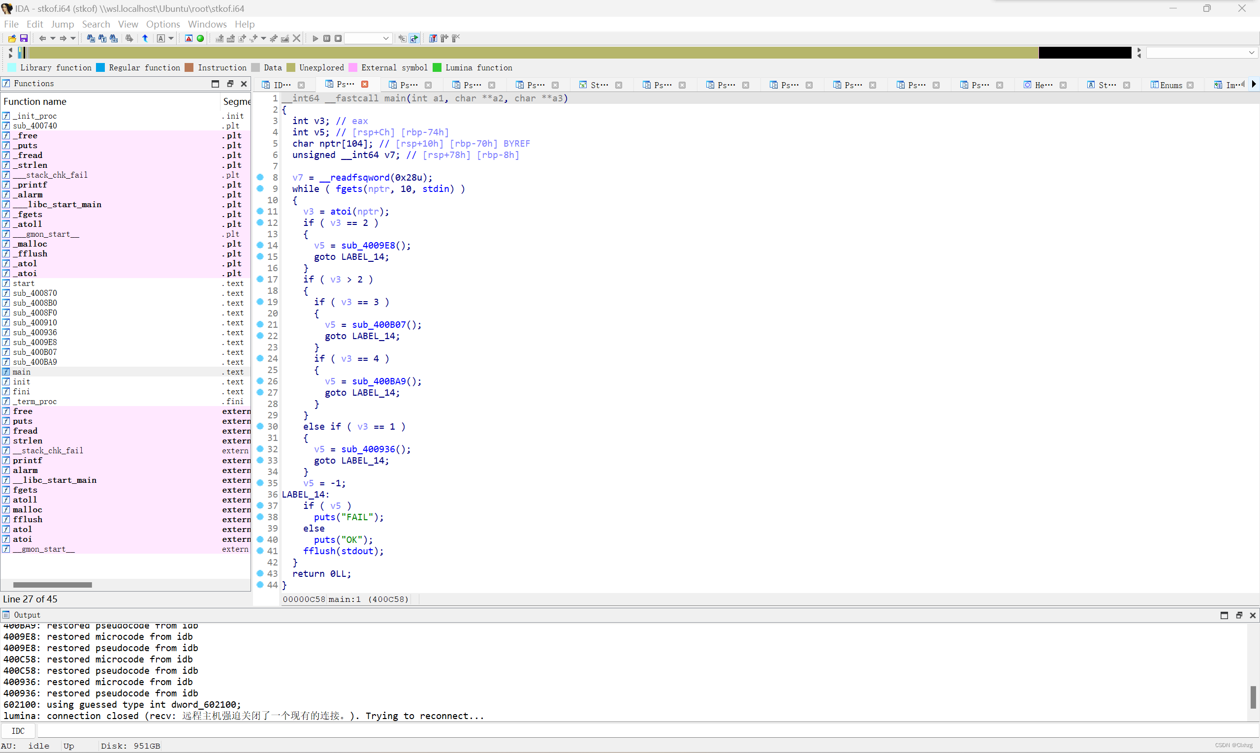 [BUUCTF]-PWN:hitcon2014_stkof解析（unlink）_pwn stkof-CSDN博客