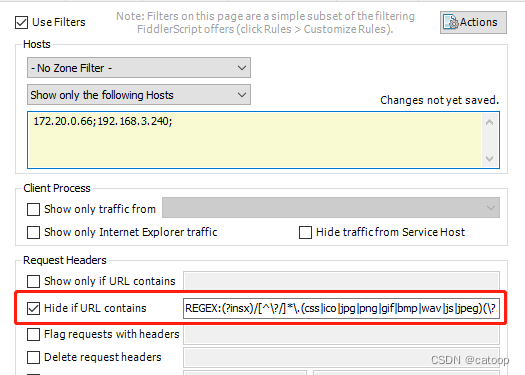 Fiddler 过滤 js、css、jpg 等请求_fiddler怎么过滤去除js-CSDN博客