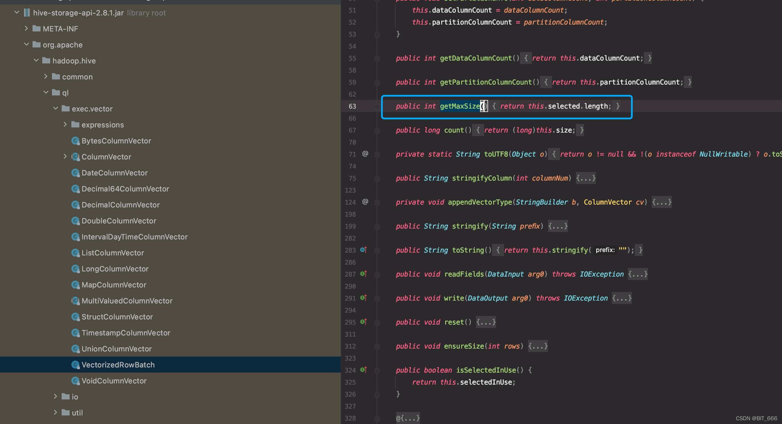 Java - MR 读写 orc 之 NoSuchMethodError: hive.ql.exec.vector.VectorizedRowBatch.getMaxSize()-CSDN博客