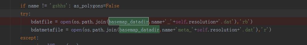PYTHON使用BASEMAP，出现 OSError: Unable to open boundary dataset file.找不到边界线_unable to open boundary ...