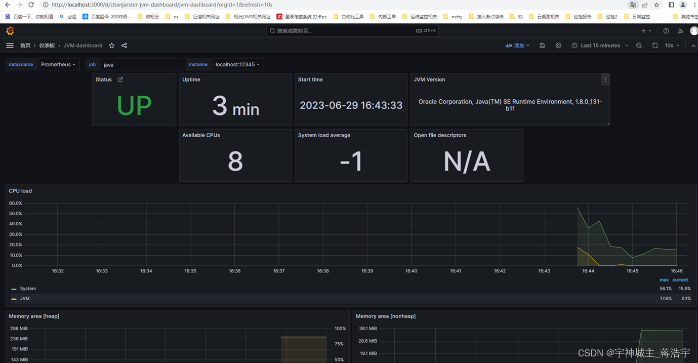 Jvm jmx_exporter Prometheus dubbo Grafana 重点看端口要对应上 单独进程和程序进程内jmx_exporter_jvm exporter-CSDN博客