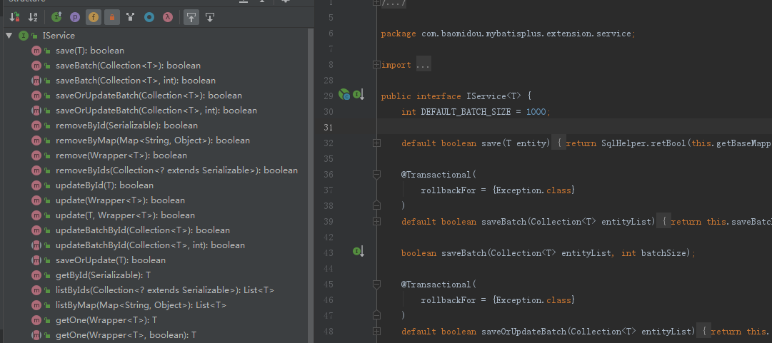 springboot整合mybatisplus实现增删改查(二)---通用 service crud 封装iservice 接口_springboot iservice-CSDN博客