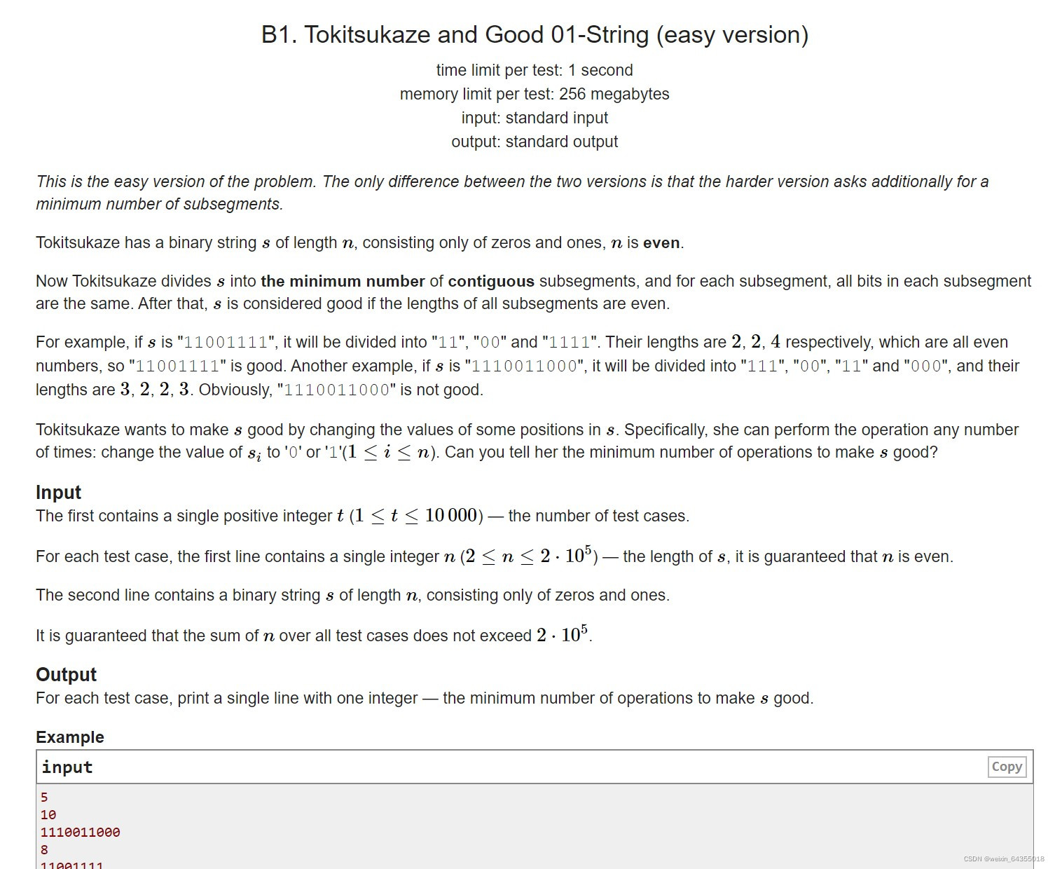 China场 Codeforces Round #789 (Div. 2) 蒟蒻做题记录 Python题解,A - B2（铑勿喷）_china codeforces-CSDN博客
