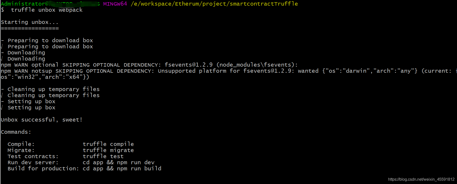 Truffle Unbox failed问题解决方法_truffle unbox失败-CSDN博客