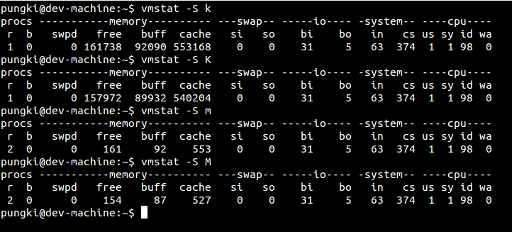 Linux vmstat 命令-CSDN博客