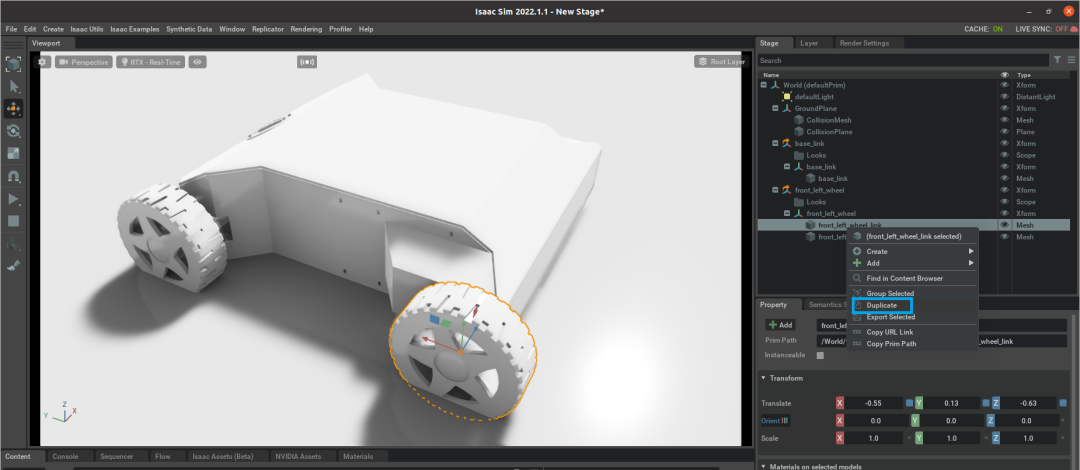 手把手教你使用NVIDIA Isaac Sim进行机器人仿真①_nvidia isaac sim warning-CSDN博客
