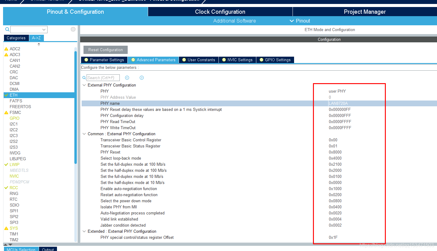 STM32F407 + LAN8720A + LWIP 实现TCP服务器_stm32f407 lan8720-CSDN博客