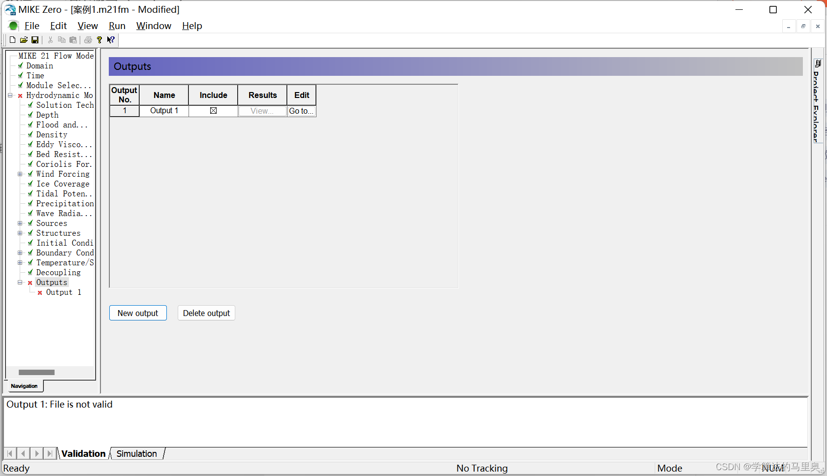Mike 21 教程 210 结果输出(outputs)mike21 Output Item Csdn博客