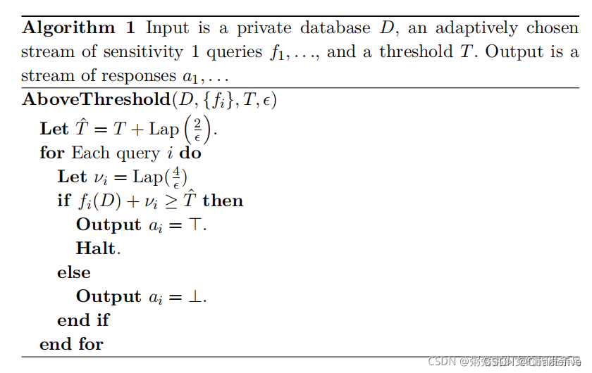 Programming Differential Privacy第十一章The Sparse Vector Technique稀疏向量技术 ...