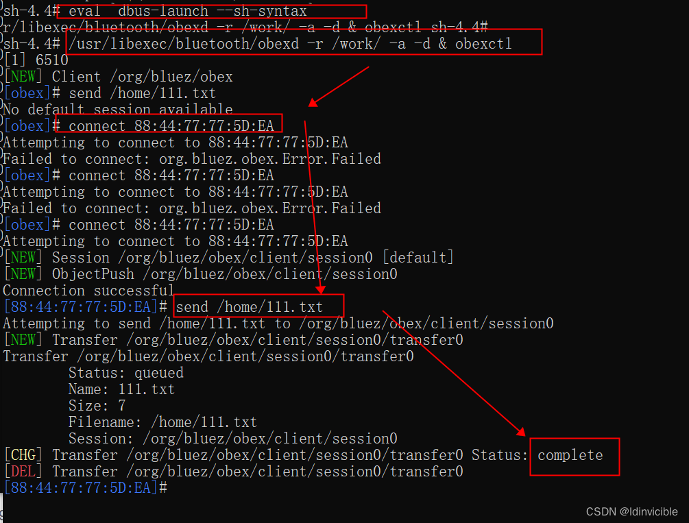 【T113】BLUEZ5.5蓝牙发送接收文件_bluetoothctl接受数据-CSDN博客