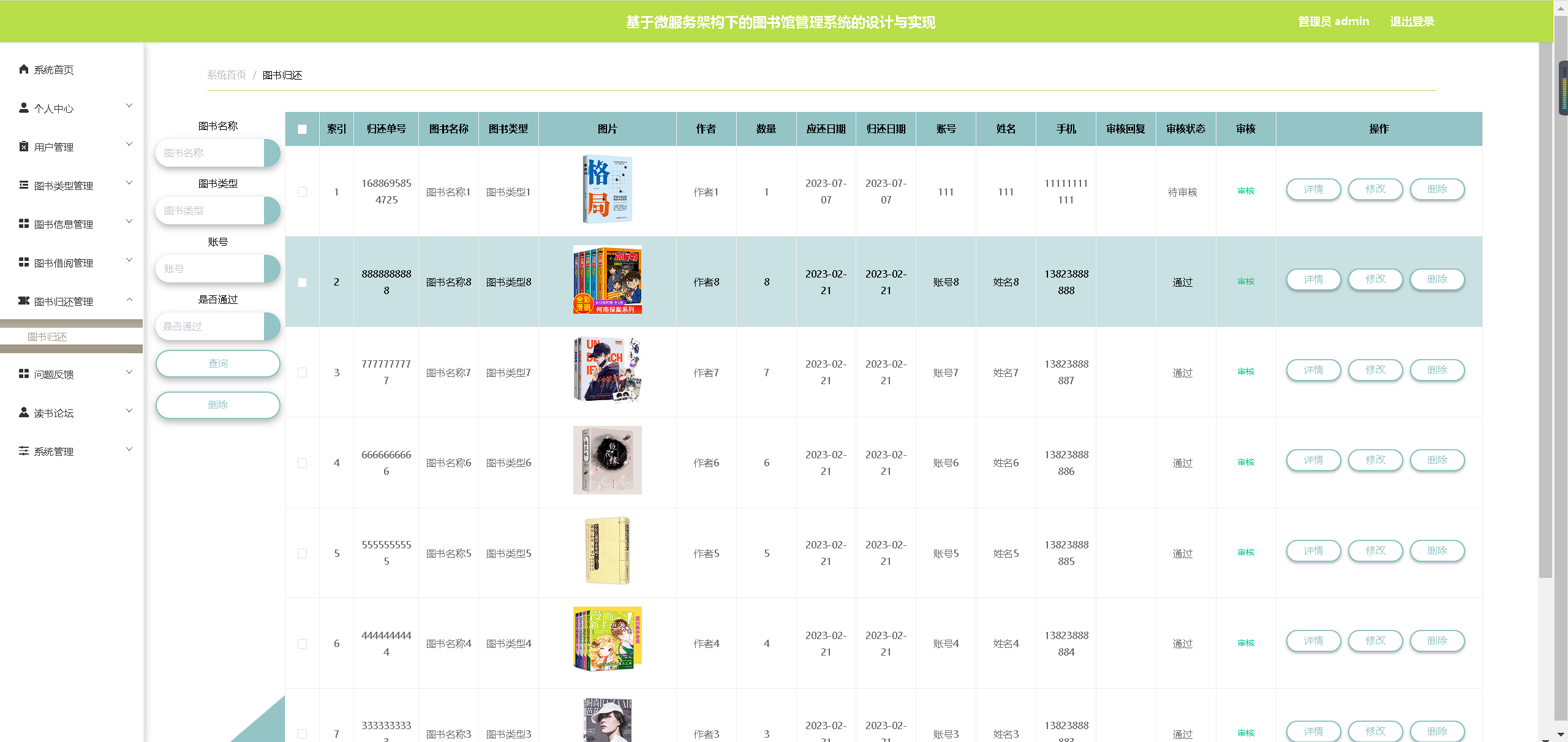 基于springcloud实现的图书馆管理系统的设计与实现 微服务 分布式基于微服务的图书管理系统的设计与实现 Csdn博客