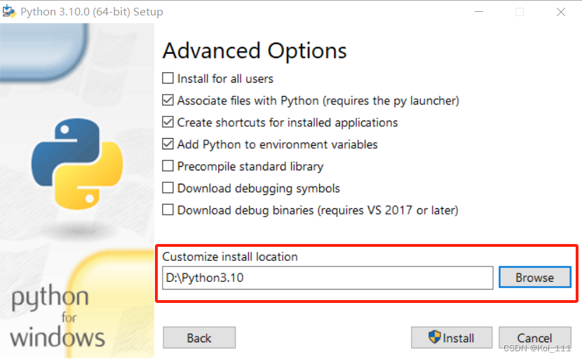 Python3.10.0安装_python3.10安装包-CSDN博客