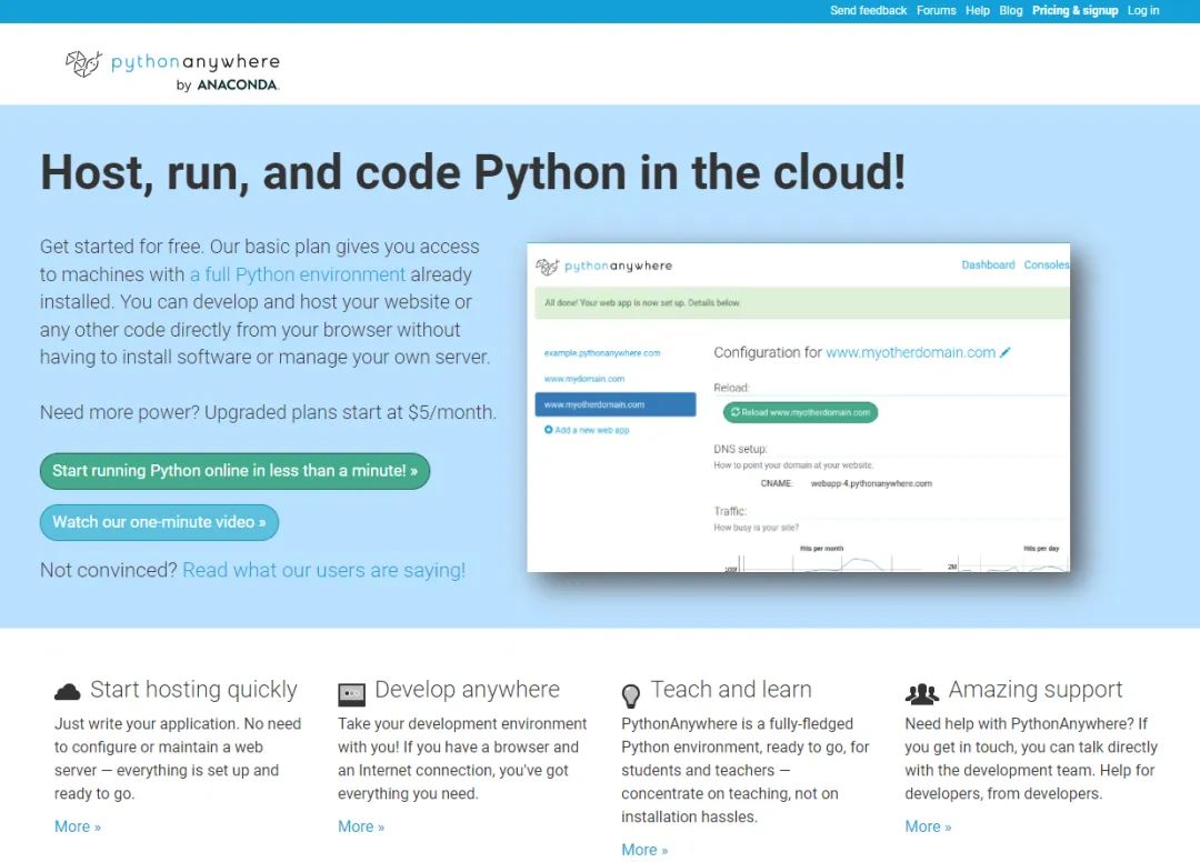 如何免安装使用 Python？推荐 17 个在线的 Python 解释器！_在线python运行器-CSDN博客