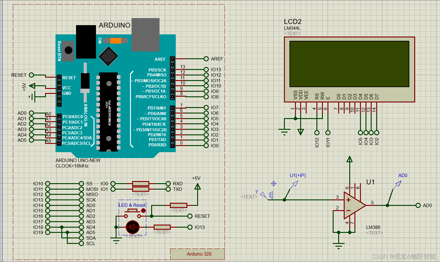 Arduino与Proteus仿真实例-UV Meter仿真_arduino proteus 仿真-CSDN博客