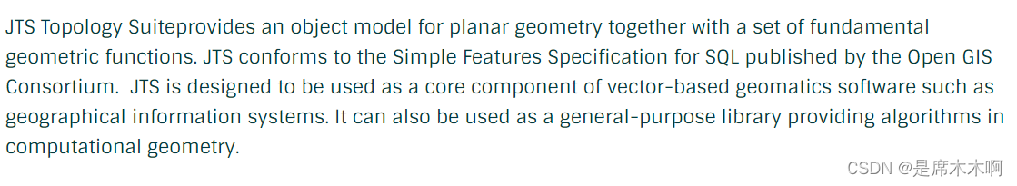 JTS：Java Topology Suit_java topology suite-CSDN博客