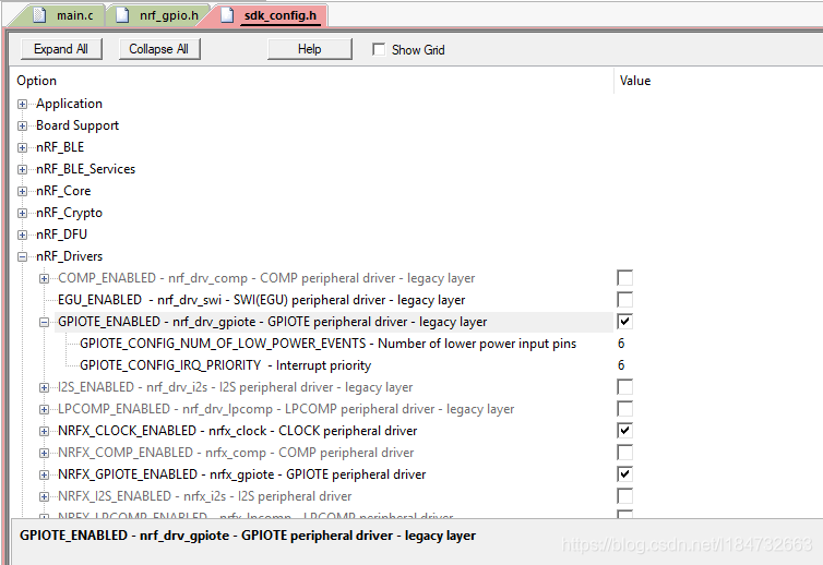 nrf52832 使用GPIOTE event 报错 app: ERROR 4 [NRF_ERROR_NO_MEM]_nrf52832 gpiote io被占用-CSDN博客