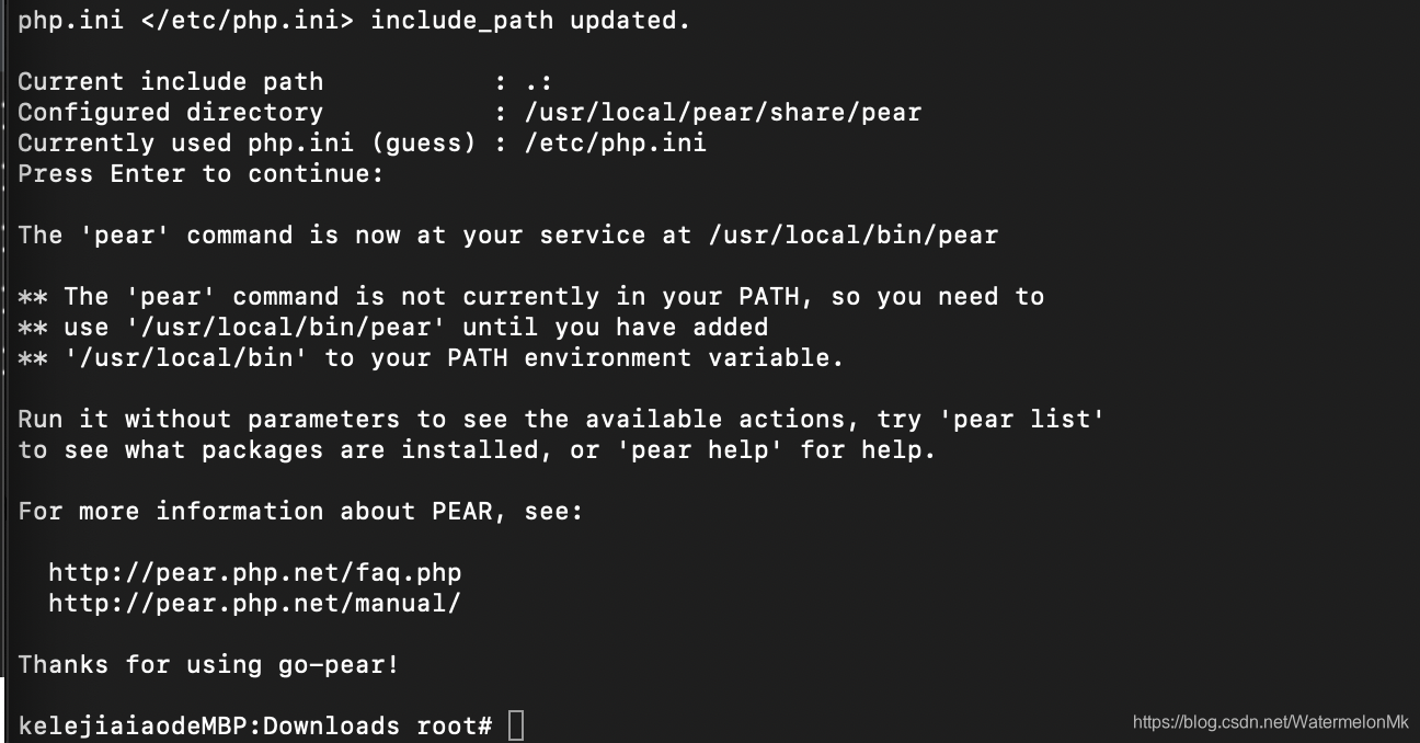 安装PEAR教程-CSDN博客