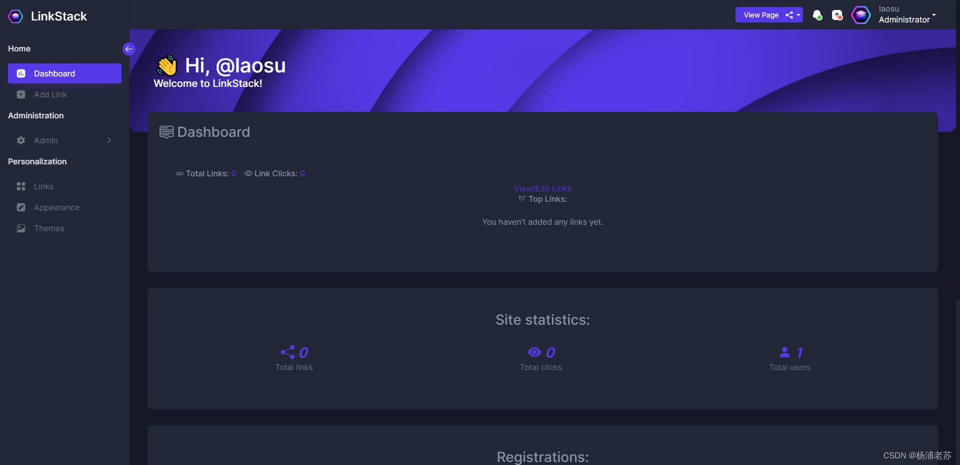链接共享平台LinkStack-CSDN博客