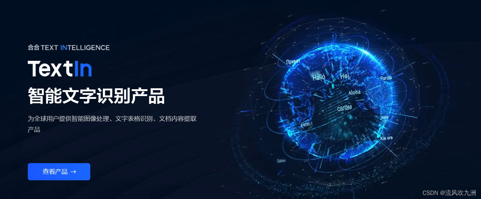 TextIn API：让识别更智能-CSDN博客