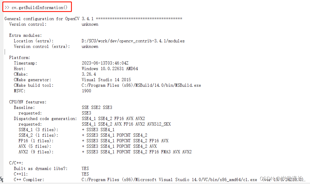 【环境配置】MATLAB r2022b+opencv3.4.1+mexopencv3.4.1+Windows 11 配置_mexopencv 安装-CSDN博客