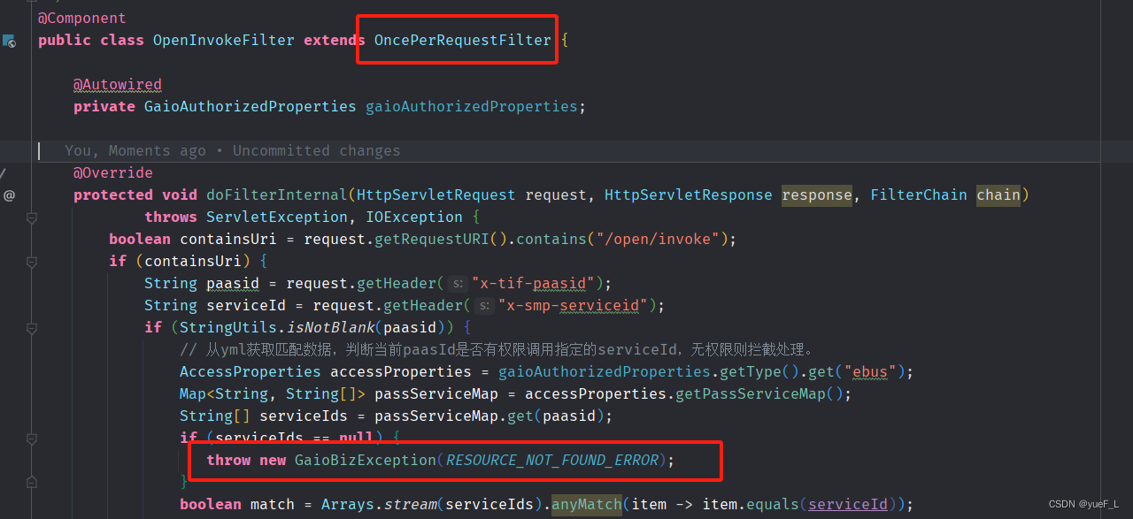 SpringBoot 过滤器filter当中的自定义异常捕获问题_dofilter抛出自定义异常-CSDN博客