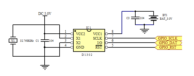 应用方案 | RTC实时时钟芯片D8563和D1302_ds1302+8563-CSDN博客