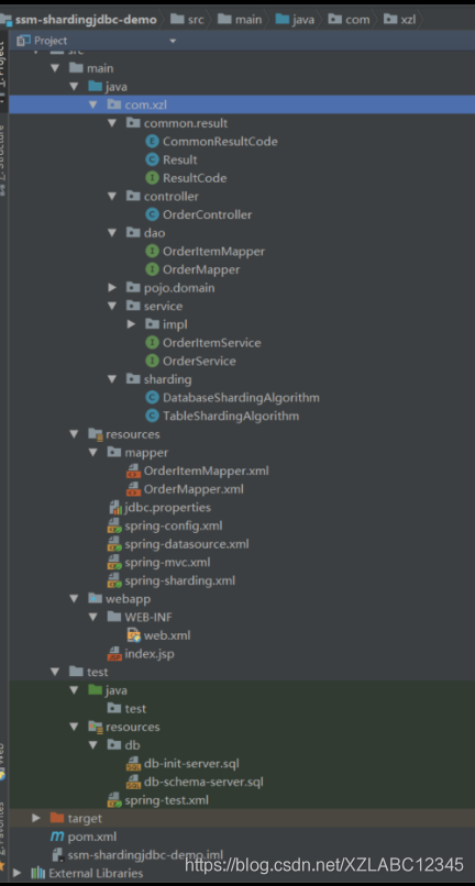 sharding-sphere之分库分表demo_shardingsphere demo-CSDN博客