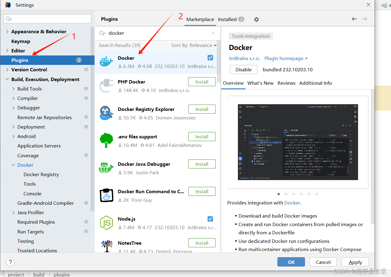 【docker 】 IDEA 安装 Docker 工具_docker安装网页版idea-CSDN博客