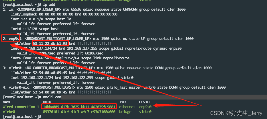 物理机CentOS7.9 安装后无网卡避坑（三）找不到网卡配置文件_centos查看网卡uuid-CSDN博客