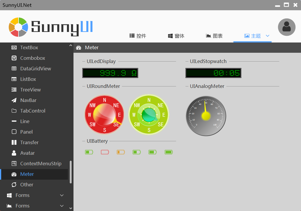 [原创][开源] SunnyUI.Net 主题_sunny ui 弹窗-CSDN博客