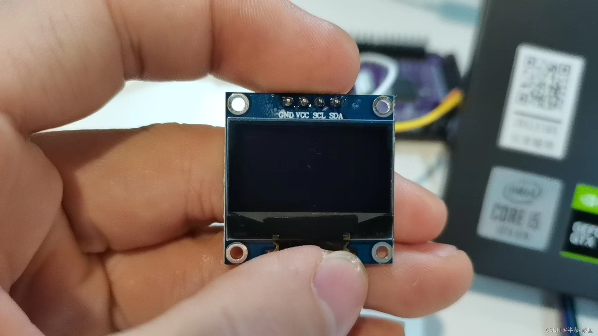 OLED屏显示文字及图片 & 取模工具的使用_oled屏显示图片-CSDN博客