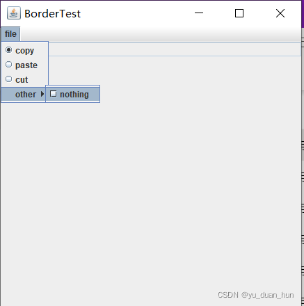 《Java 核心技术 卷1》 笔记 第九章 Swing 用户界面组件(9) 单选多选下拉菜单和弹出菜单_swing多选下拉框-CSDN博客