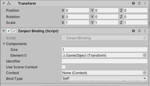 Unity高性能依赖注入框架Extenject（Zenject）-----Zenject概念和API的基本使用_unity zenject-CSDN博客