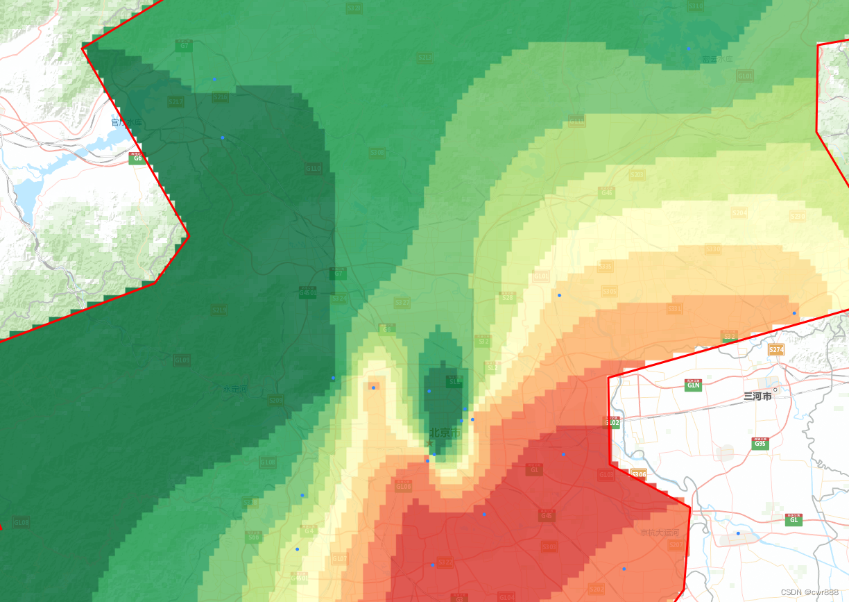 Leaflet、kriging生成色斑图_leaflet 色斑图-CSDN博客
